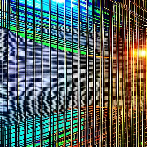 A Futuristic Grid Of Interconnected Hexagons Symbolizing The Complexity Of Technological