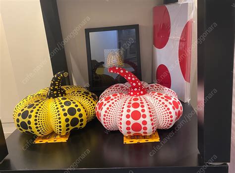 야요이 쿠사마 호박 쿠션 Soft Sculpture P 예술작품골동품수집 중고나라