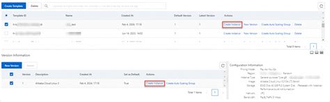 use a launch template to quickly create an instance elastic compute