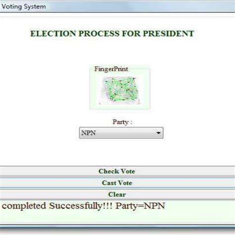 Architecture Of The Developed E Voting System Download Scientific Diagram