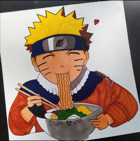 Naruto Uzumaki Eating Ramen By 974dodo974 On Deviantart