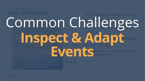 Common Challenges Of Inspect And Adapt Youtube