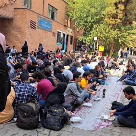 اعتراضات در دانشگاه‌ها ایران؛ دانشجویان خواجه نصیر به سخنگوی دولت مهمان قاتل نمی‌خوایم Bbc