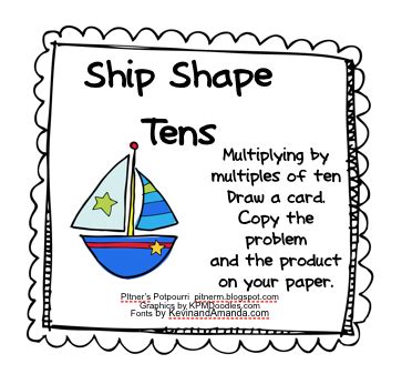 Multiplying By Multiples Of Ten Classroom Freebies