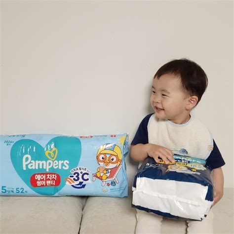 여름기저귀 추천 팸퍼스 에어차차 썸머팬티 통잠팬티 비교 네이버 블로그