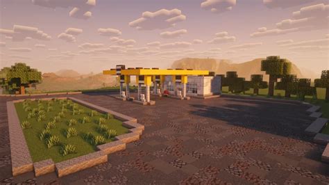 Gas Station Minecraft Map