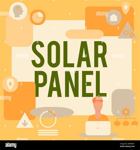 Inspiration Showing Sign Solar Panel Word Written On Designed To