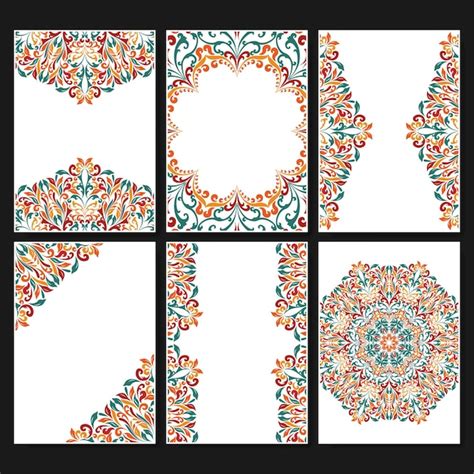 Premium Vector Retro White Boho Floral Patterns Wallpaper