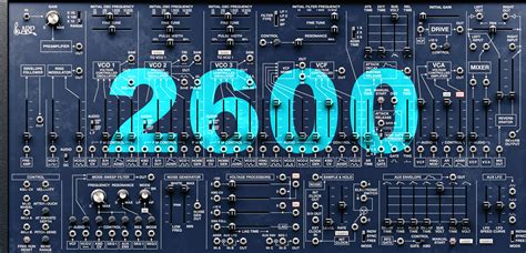 Test Korg Arp 2600 Software Synthesizer Plug In Amazona De
