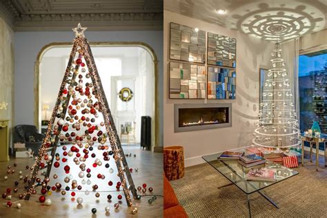17 Ideas Para Colocar Un árbol De Navidad Totalmente Fuera De Lo Común