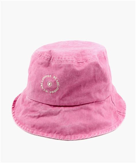 Lounge Bucket Hat Logo Rosado Rappi