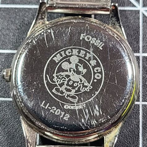 Rare Collectible Mickey Mouse And Co Goofy Fossil Wris… Gem