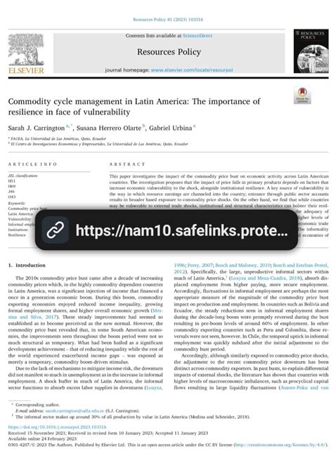 Gabriel Alejandro Urbina Garces On Linkedin Latinamerica Economics