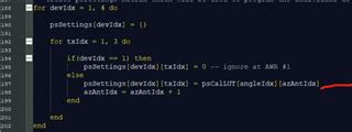 MMWAVE STUDIO Cascade Configuration TXBF AngleSweep Lua And Cascade Configuration TXBF Simple