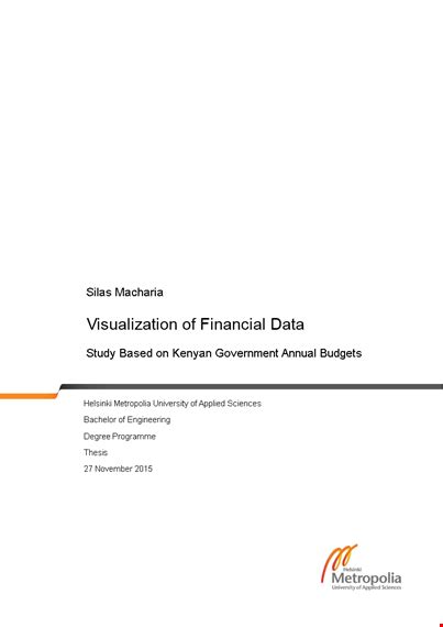 Financial Data Visualization Example