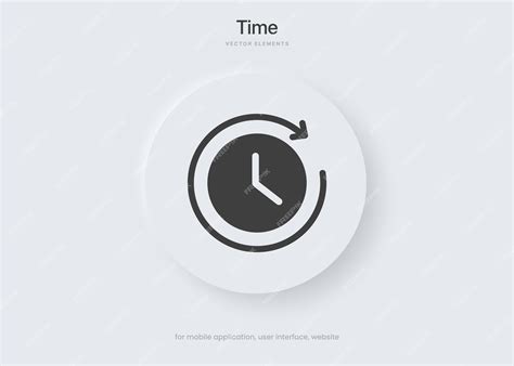 Premium Vector 3d Time And Clock Icon For Date Time Era Duration