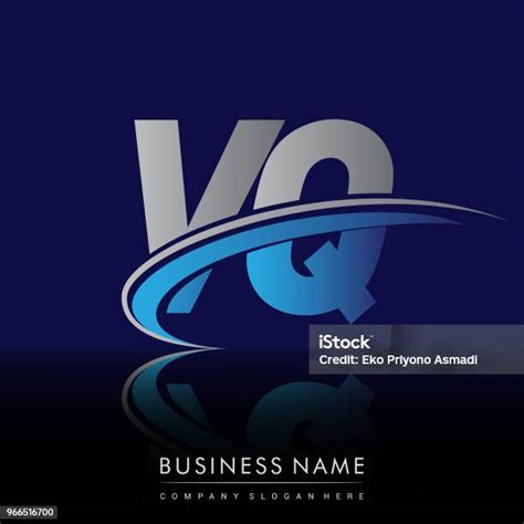 회사 이름 입력 파란색 그리고 회색 Swoosh 디자인 0명에 대한 스톡 벡터 아트 및 기타 이미지 0명 개념 개념과 주제 Istock