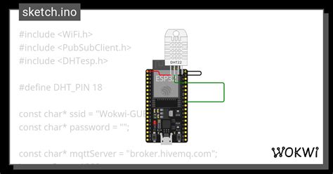 DHT22 LAMP PUB Copy 2 Copy Lagi Copy P2 Wokwi ESP32 STM32 Arduino