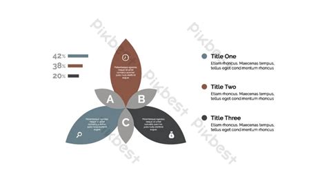 Dark Red Data Chart PPT Element PowerPoint PPTX Template Free Download Pikbest