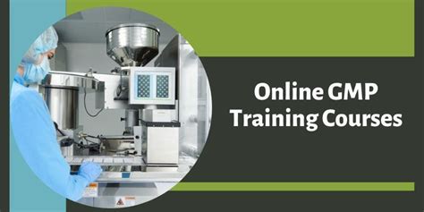 Things You Should Know About Online Gmp Training Courses Gmp Training Medium