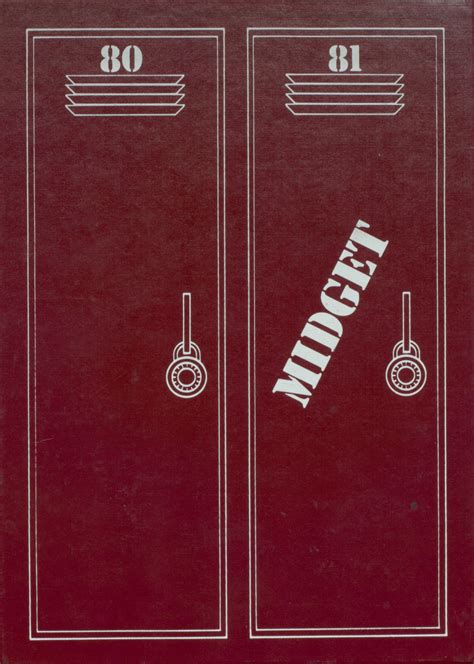 1981 Yearbook From Mclaughlin High School From Mclaughlin South Dakota