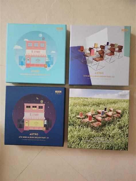 Astro Dream Part 01 And 02 Album Unsealed With Photocards Hobbies