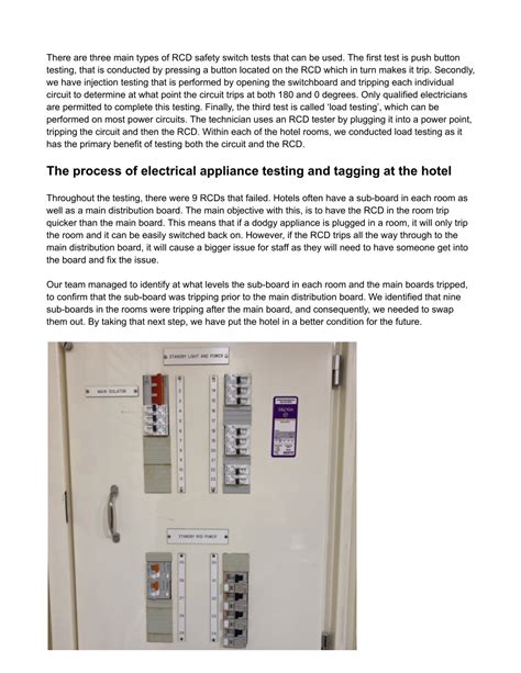 PPT RCD Safety Switch Testing For A Local Hotel PowerPoint Presentation ID 13084815