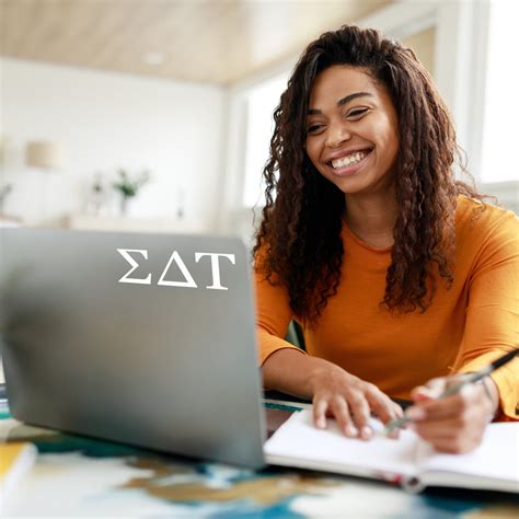 Phi Sigma Sigma Car Decal Sticker Greek Letters Design Campus Connection