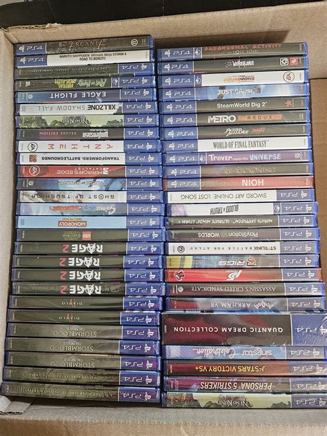 Playstation 4 Games New Sealed Ebay