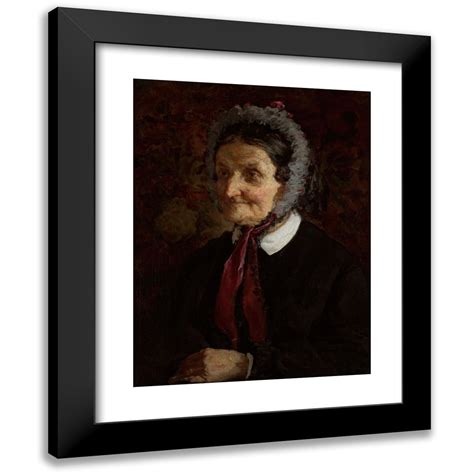 Witold Pruszkowski 19x24 Black Modern Framed Museum Art Print Titled Portrait Of Mrs