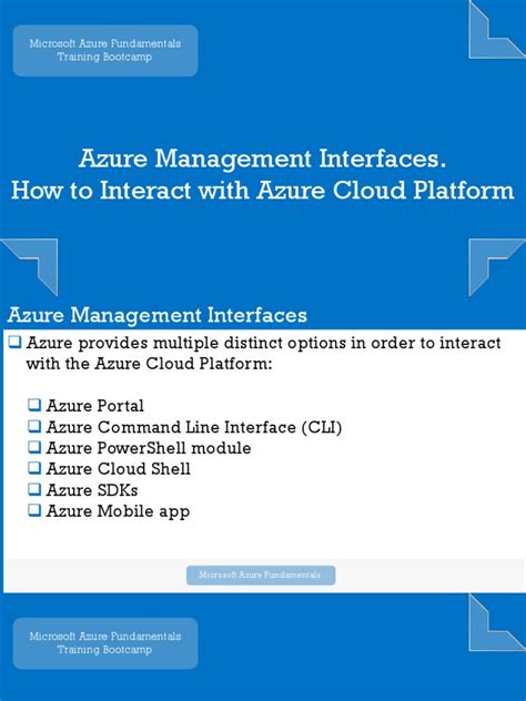 2 5 azure management interfaces pdf microsoft azure shell computing