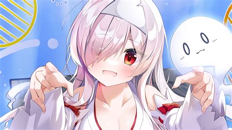 Kyonyuu Yuurei San Ni Iyasareru Shachiku San No Seikatsu Ecchi Na Support Wa Watashi Ni