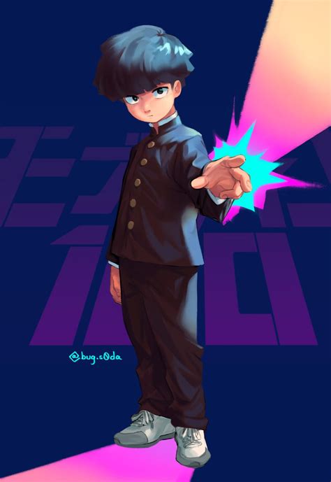 Kageyama Shigeo Mob Psycho Drawn By Bug S Da Danbooru