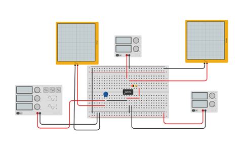 Circuit Design Ideal Differentiator Tinkercad