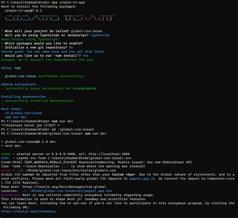 Global Css Cannot Be Import Src Directory Issue Theos Typesafe Cult