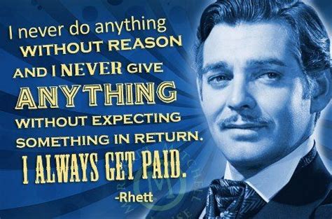Rhett Butler Quotes