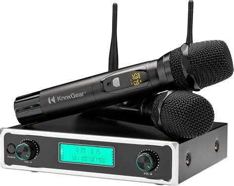 Professional Metal Uhf Dual Handheld Wireless Microphone System In Nepal At Npr Rating