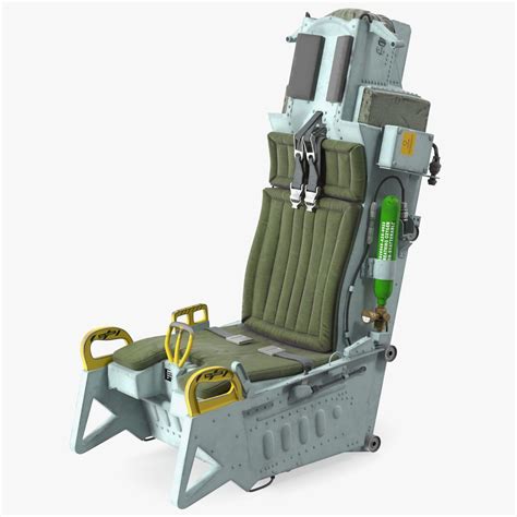 Aces Ii Ejection Seat F 16 Version 3d Model 95 Max 3ds Ma Lwo Obj Fbx Free3d