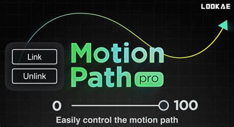 Ae脚本 将运动路径链接到所选图层制作跟随动画 Motion Path Pro V10使用教程