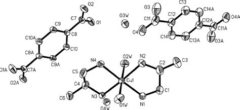 The Molecular Components Of I Showing The Atom Labelling Scheme
