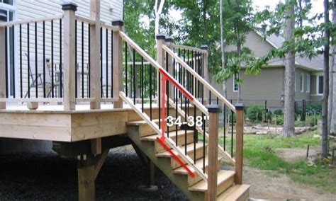 Standard Deck Railing Height Code Requirements And Guidelines