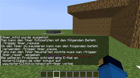 minecraft timer minecraft data pack