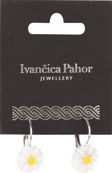 Ivančica Pahor Naušnice Cvijet 1 Kom Dmhr