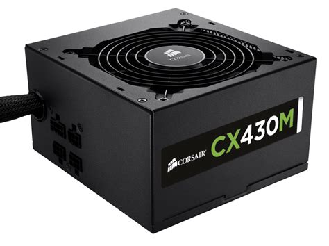 CX Series Modular CX430M ATX Power Supply 430 Watt 80 PLUS Bronze Certified Modular PSU