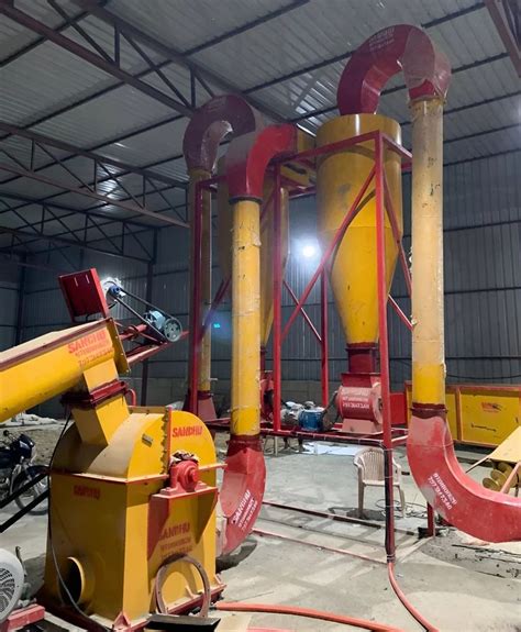 Mild Steel Biomass Hammer Mill Capacity 1tonhr To 5tonhr At