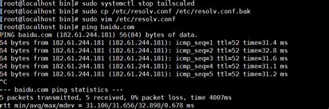 解决 Centos中因 Tailscale 引起的 Dns 解析问题 Tailscale Dns Csdn博客