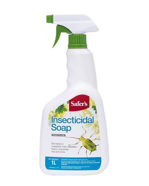 Safers Insecticidal Soap Ready To Use 1l — Cactus En Ligne