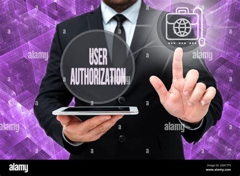Inspiration Showing Sign User Authorization Business Showcase Security