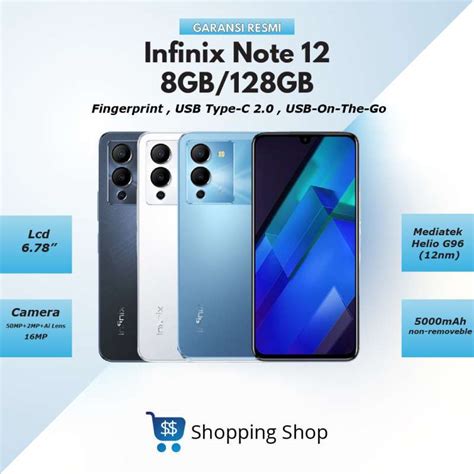 Jual Infinix Note Gb Garansi Resmi Di Seller Shopping Shop Cileungsi Kidul Kab