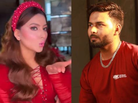 Urvashi Rautela Indirectly Wishes Rishabh Pant On His Birthday Blows Special Kiss रिषभ पंत के